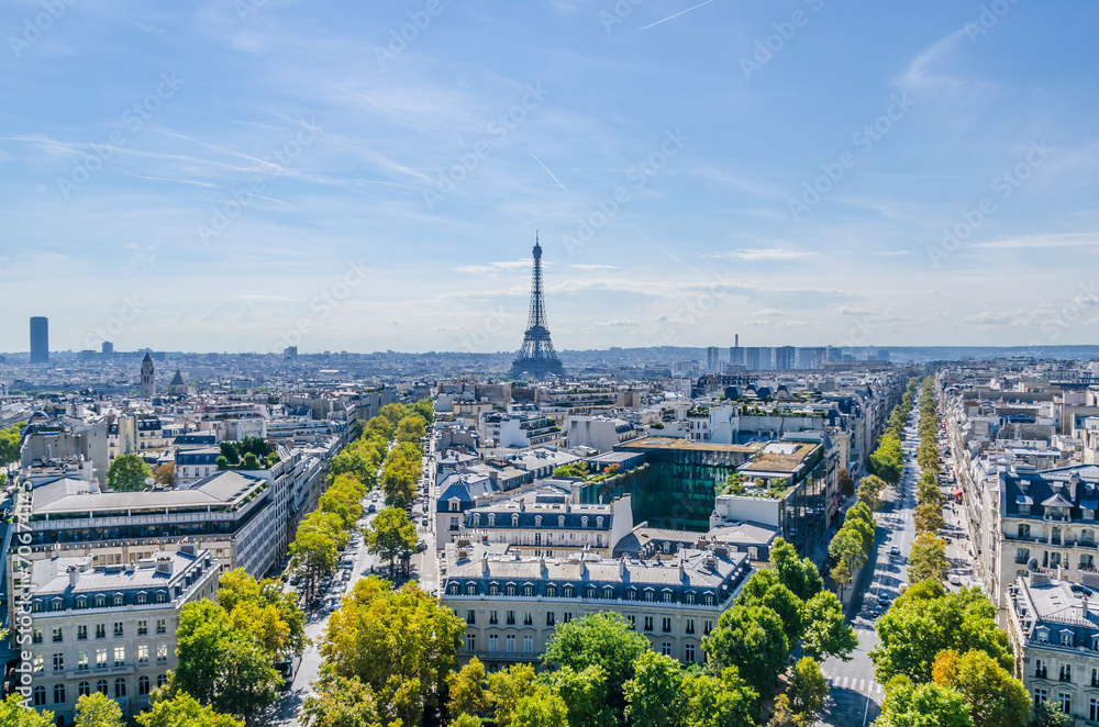 Skyline of Paris Stock Photo | Adobe Stock
