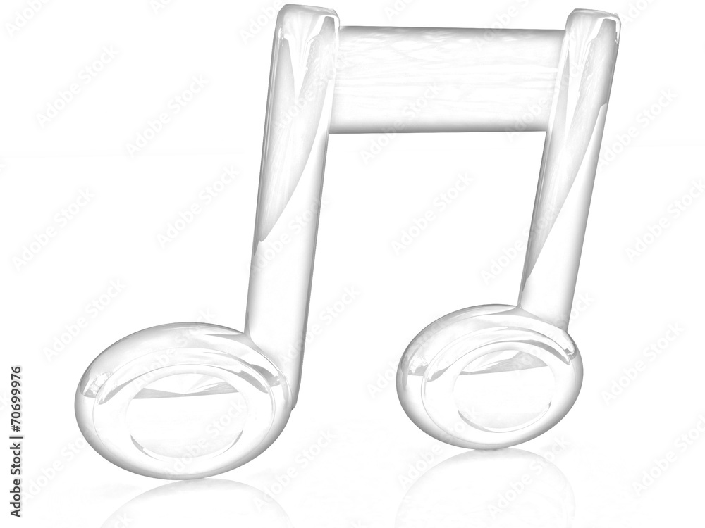 Music note. Pencil drawing Stock Illustration | Adobe Stock