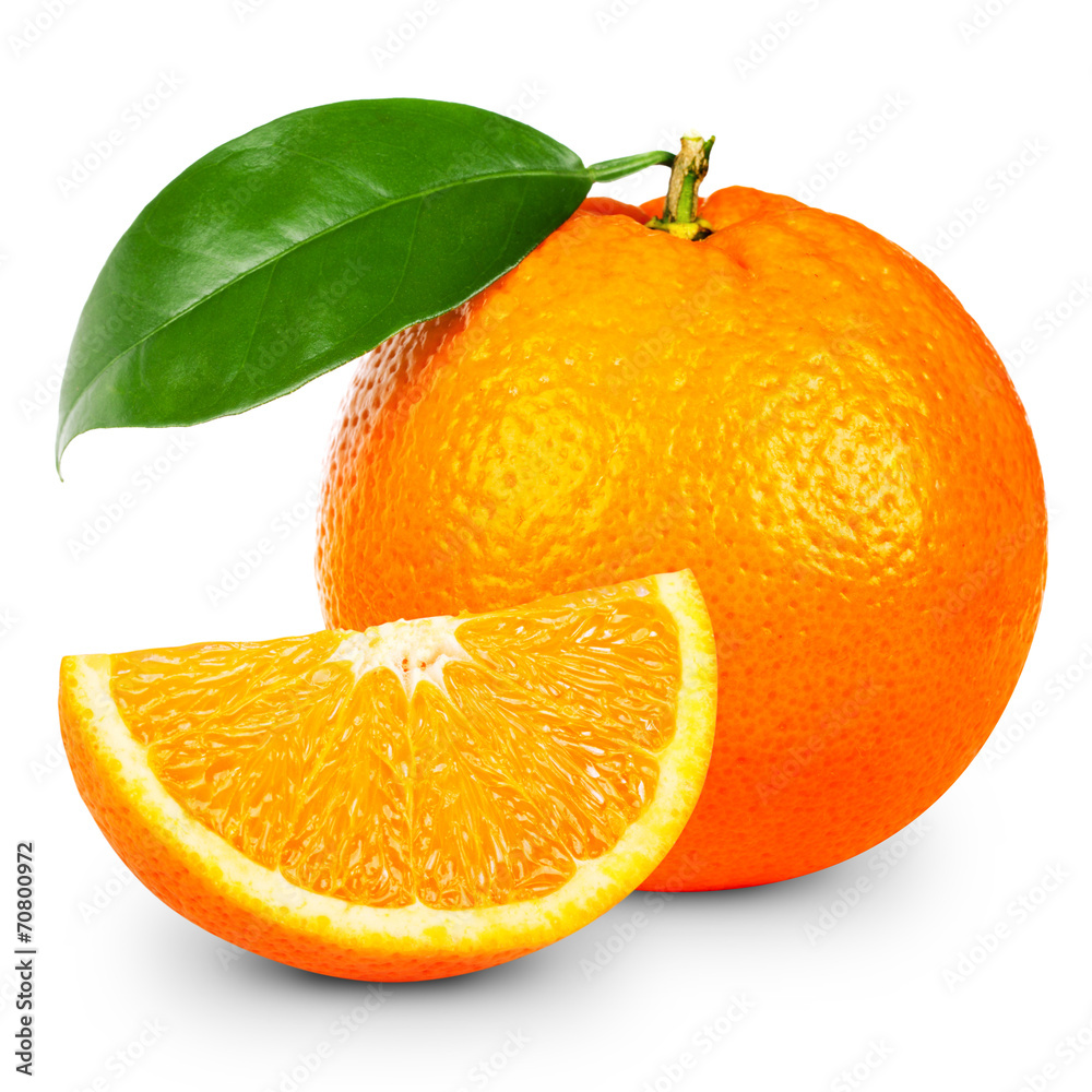 Printable Orange Fruit Template