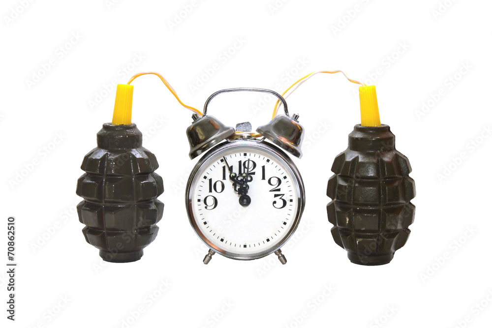 Grenade Alarm Clock