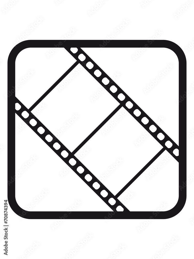 Film Band Filmband Logo Symbol Stock Illustration | Adobe Stock