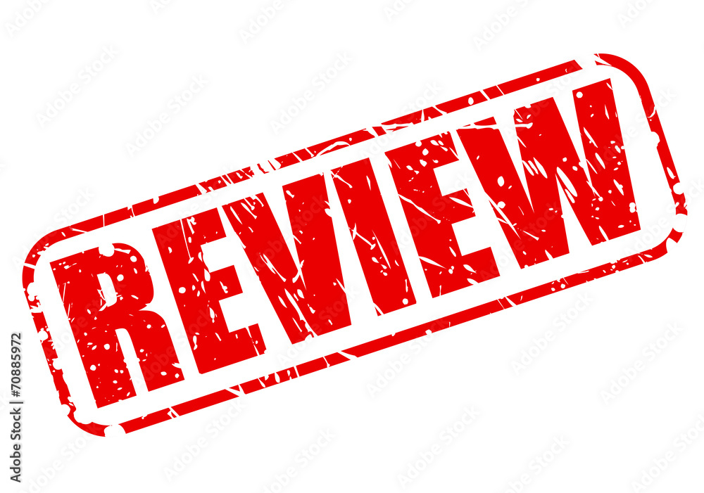 Review red stamp text Stock Vector | Adobe Stock