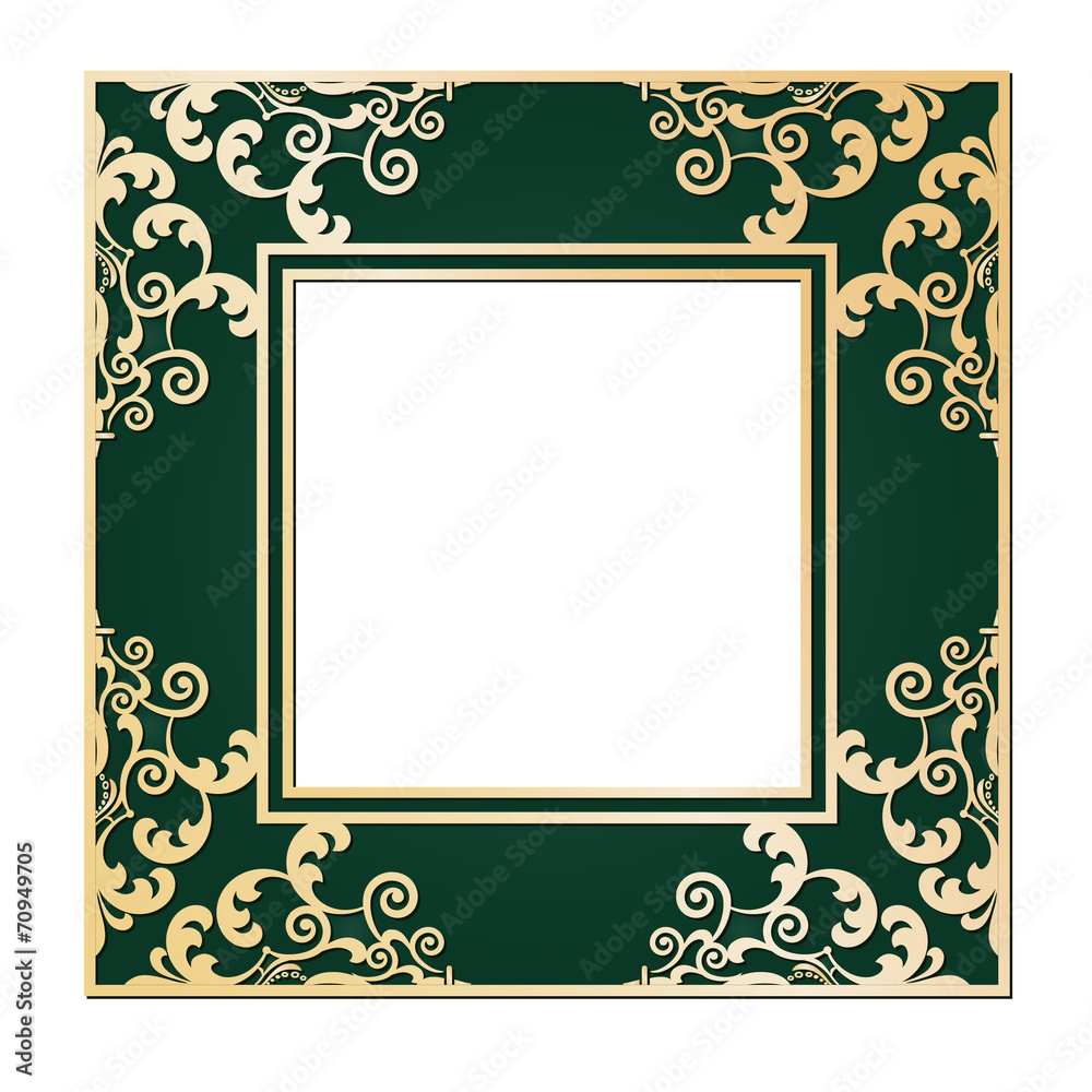 Ornate Square Picture Frame