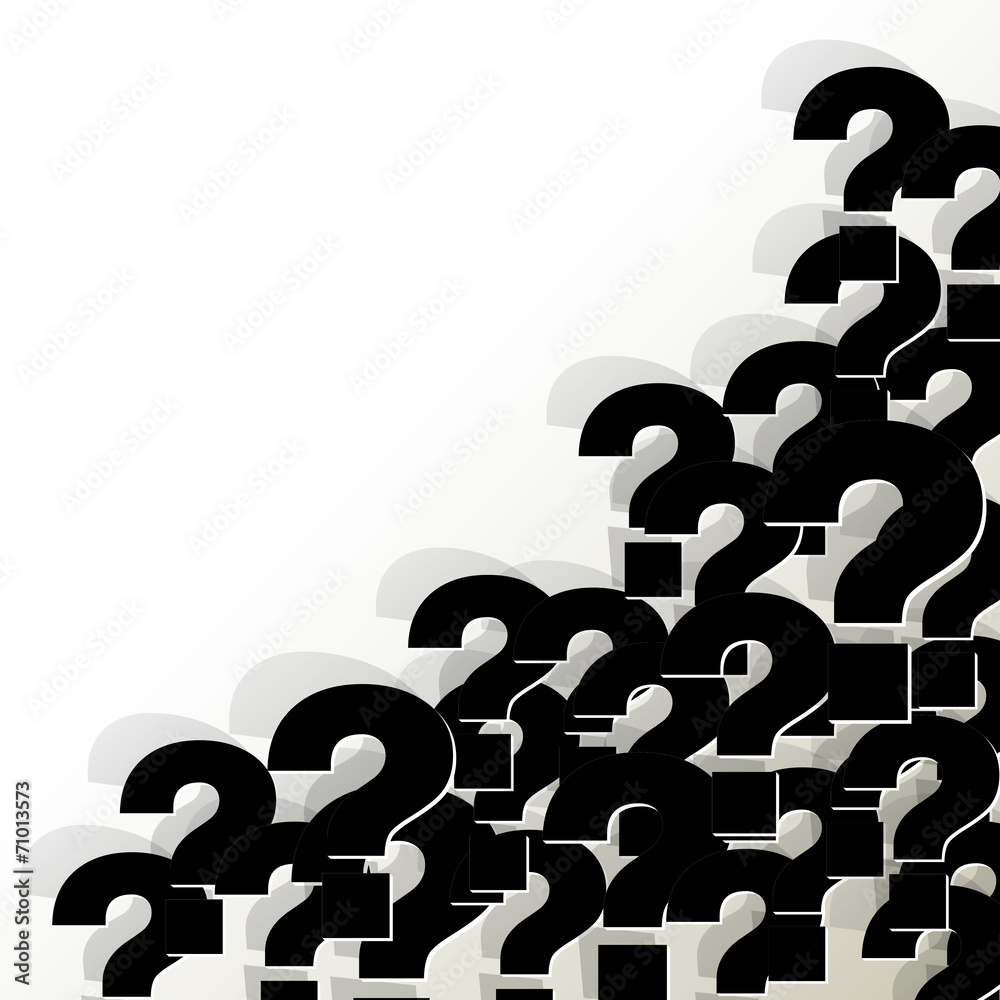 Vetor de Fragezeichen Ecke unten rechts schwarz do Stock | Adobe Stock