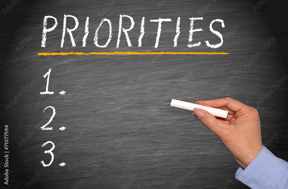 Priorities - Checklist Stock Illustration | Adobe Stock Priorities - Checklist Stock Illustration | Adobe Stock