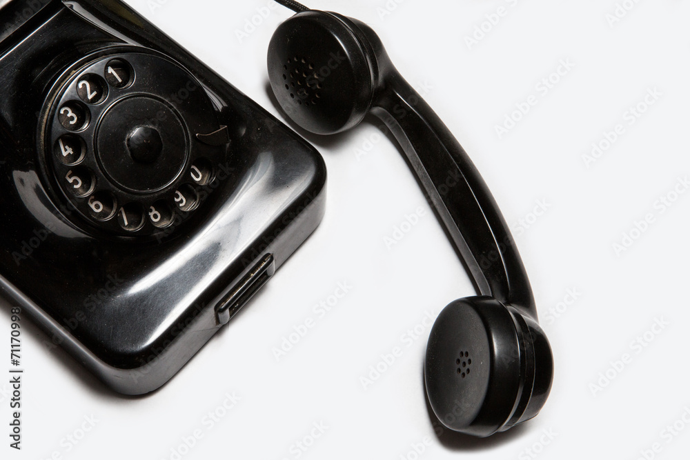 Foto Stock Cornetta telefono | Adobe Stock