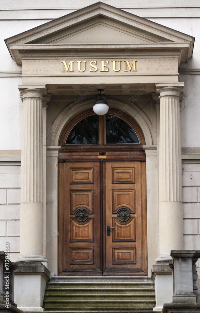 Museum Entry Stock Photo | Adobe Stock