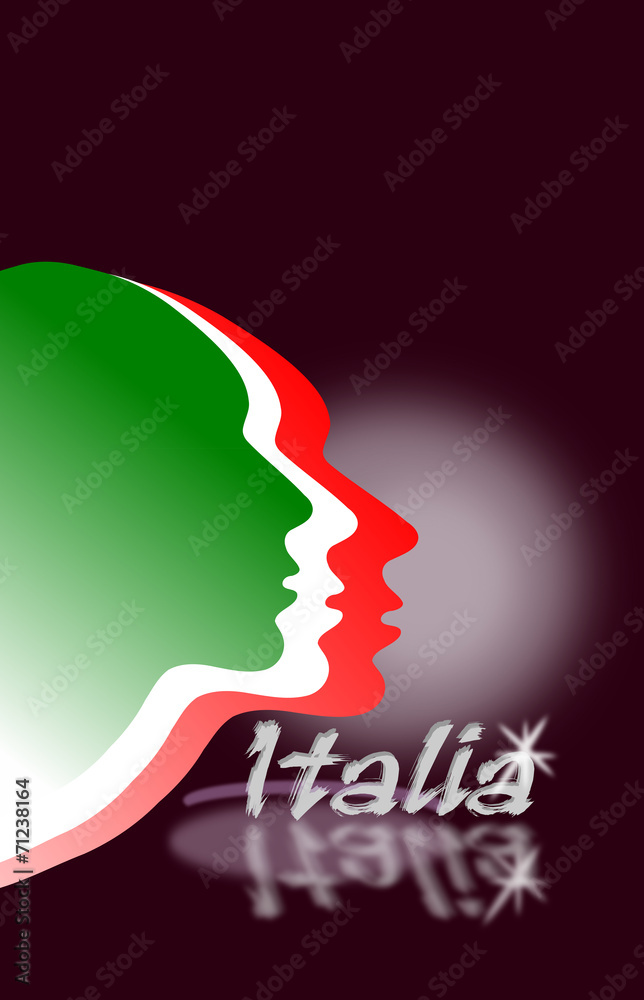 Sagoma Italiana Stock Illustration | Adobe Stock