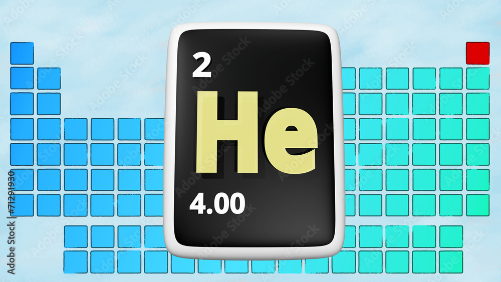 PSE Helium Stock-Illustration | Adobe Stock