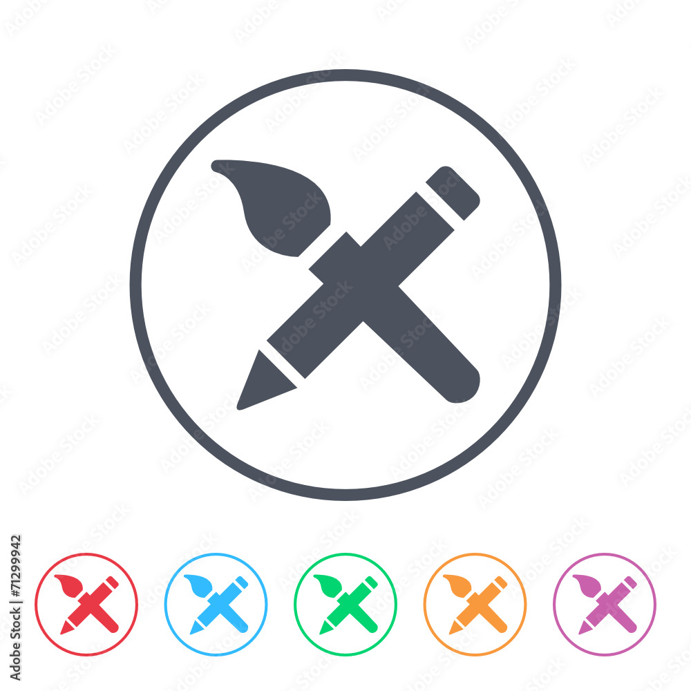 Streamline Vector Icon - 6 Colors Included Stock-Vektorgrafik | Adobe Stock