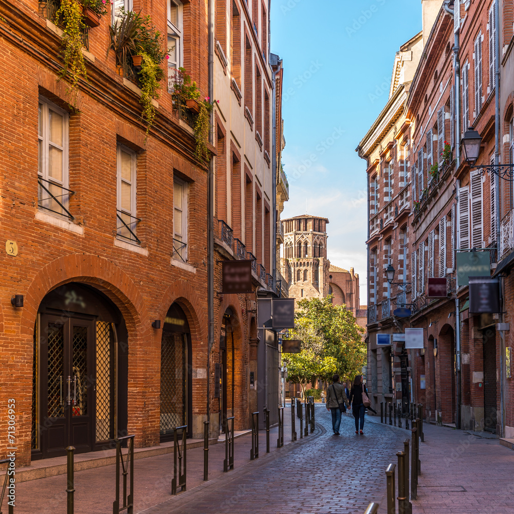 Rue de Toulouse Stock Photo | Adobe Stock