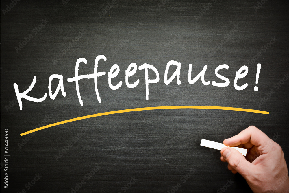 Kaffeepause foto de Stock | Adobe Stock