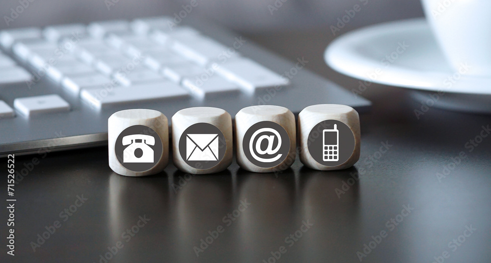 Kontakt Stock-Foto | Adobe Stock