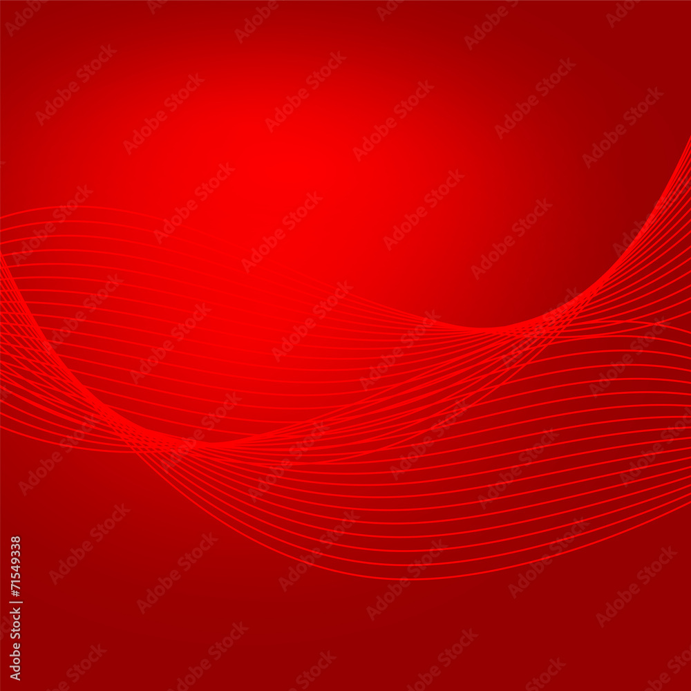 Bright red abstract background Stock Vector | Adobe Stock