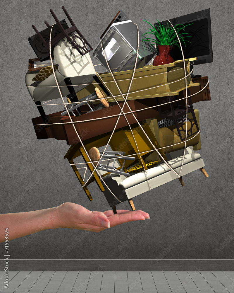 we give you a hand to move Stock Illustration | Adobe Stock