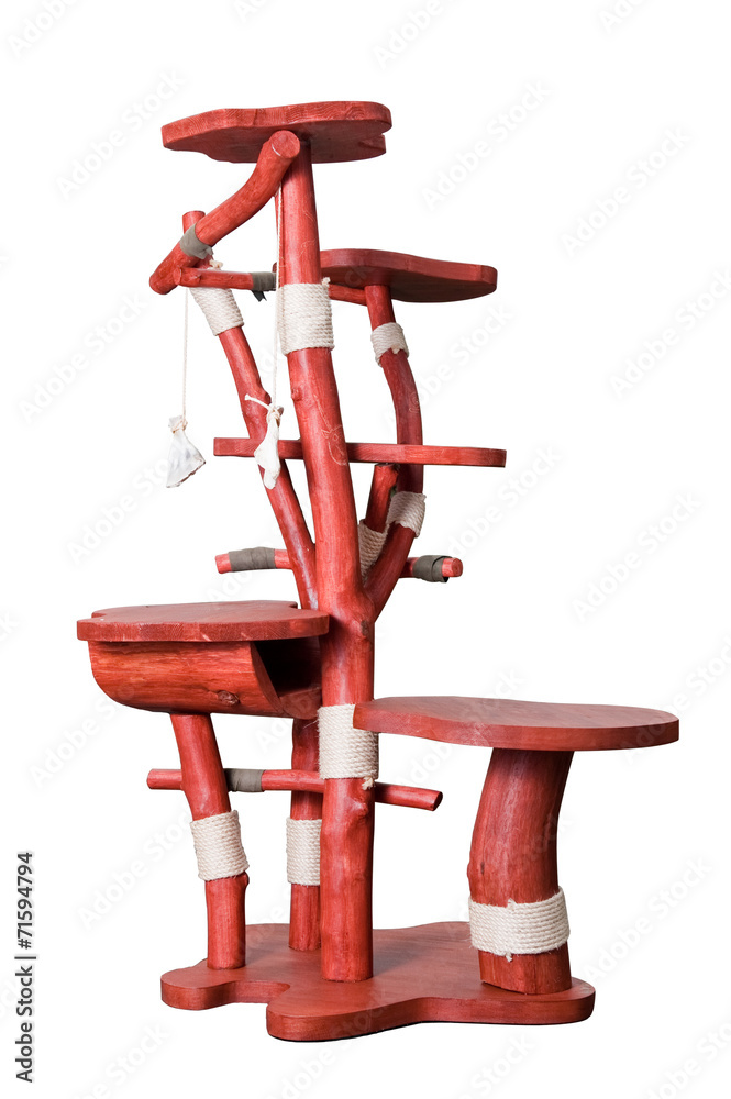 Katzenbaum Kratzbaum Katze Stock Photo | Adobe Stock