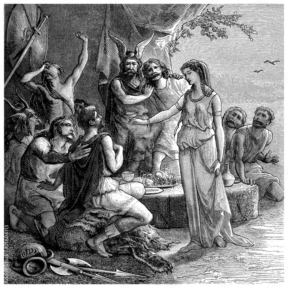 Gaulish People - Gaulois Stock イラスト | Adobe Stock