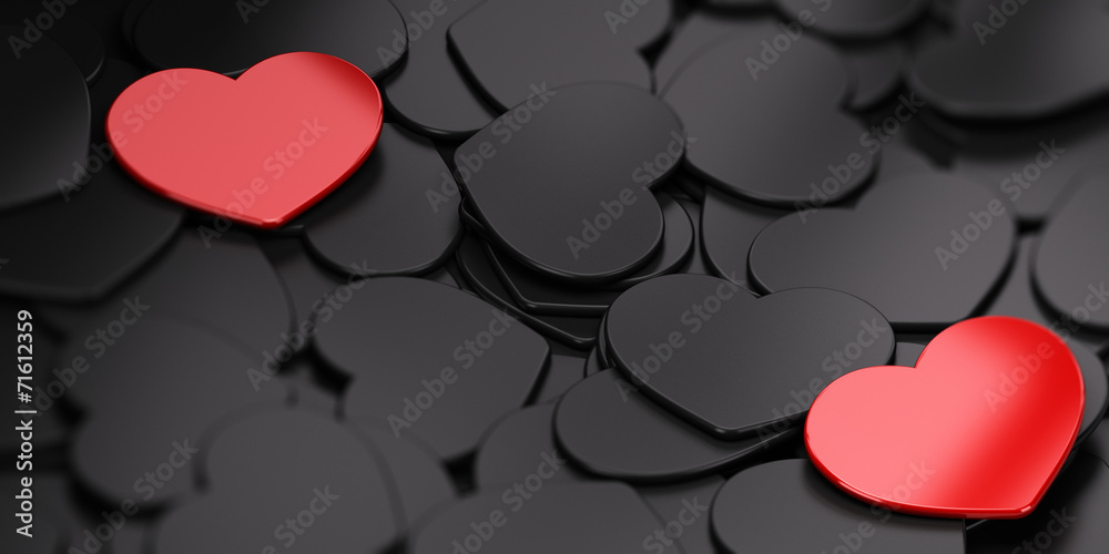 Separated Love Background Stock Illustration | Adobe Stock