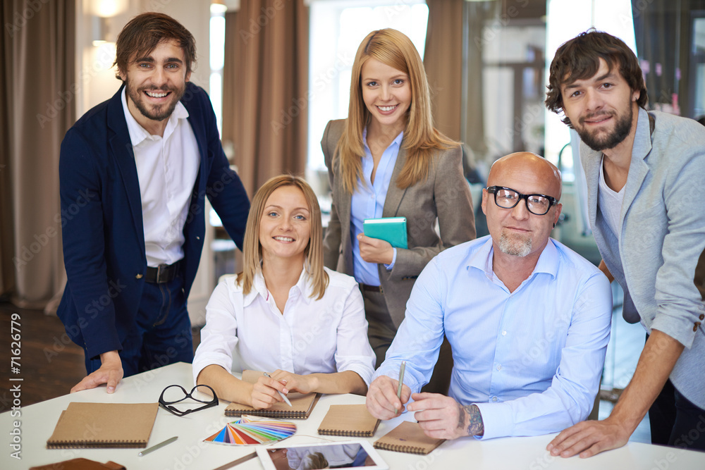Group of colleagues Stock-Foto | Adobe Stock