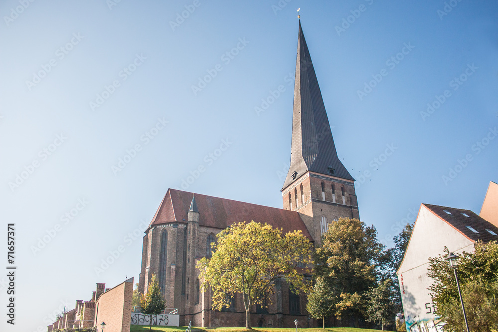 Petrikirche Rostock Stock-Foto | Adobe Stock