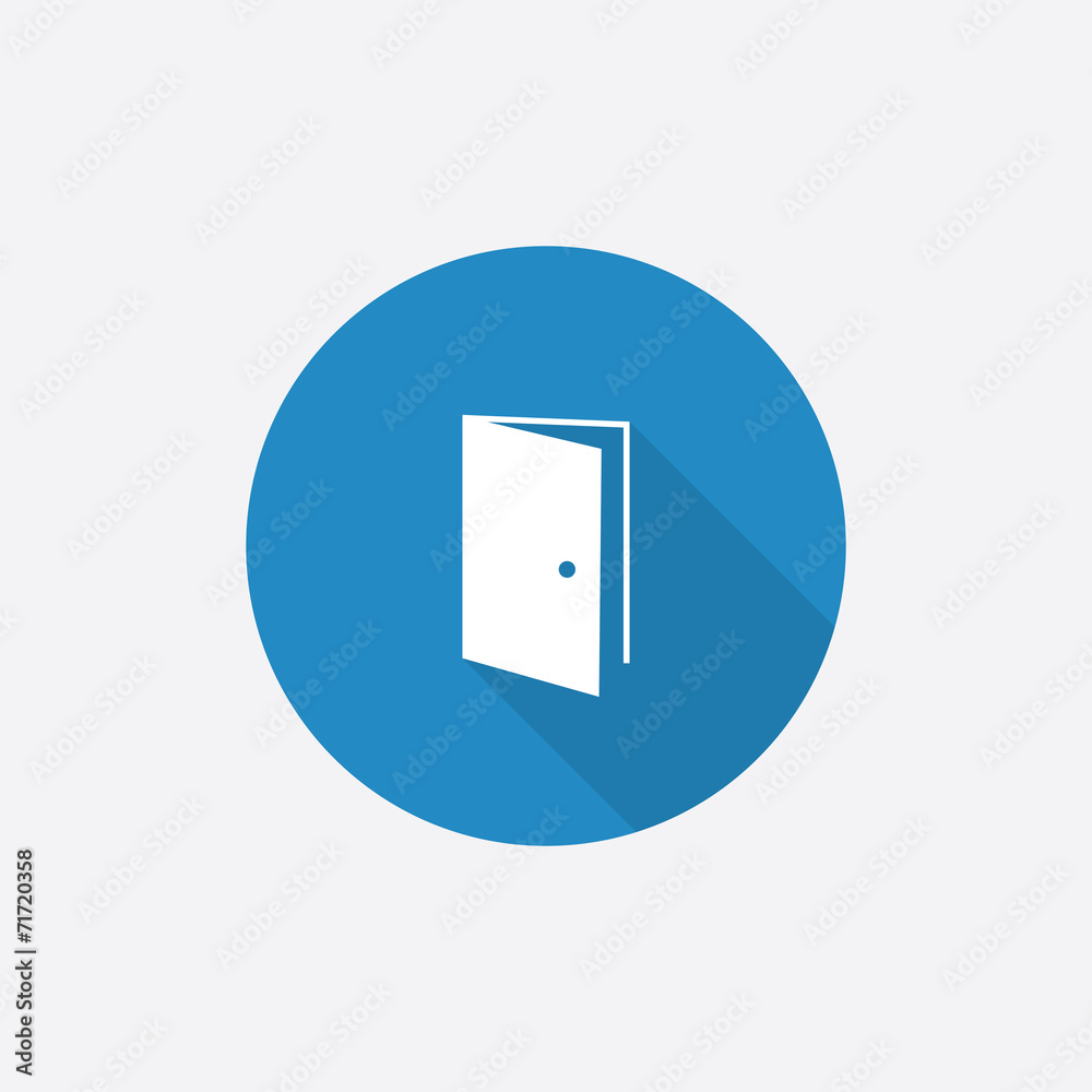 Open File Icon Blue