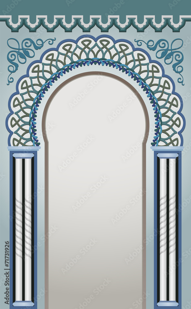 Vector Illustration of Decorative Arc - eps 10 Stock Vector | Adobe Stock