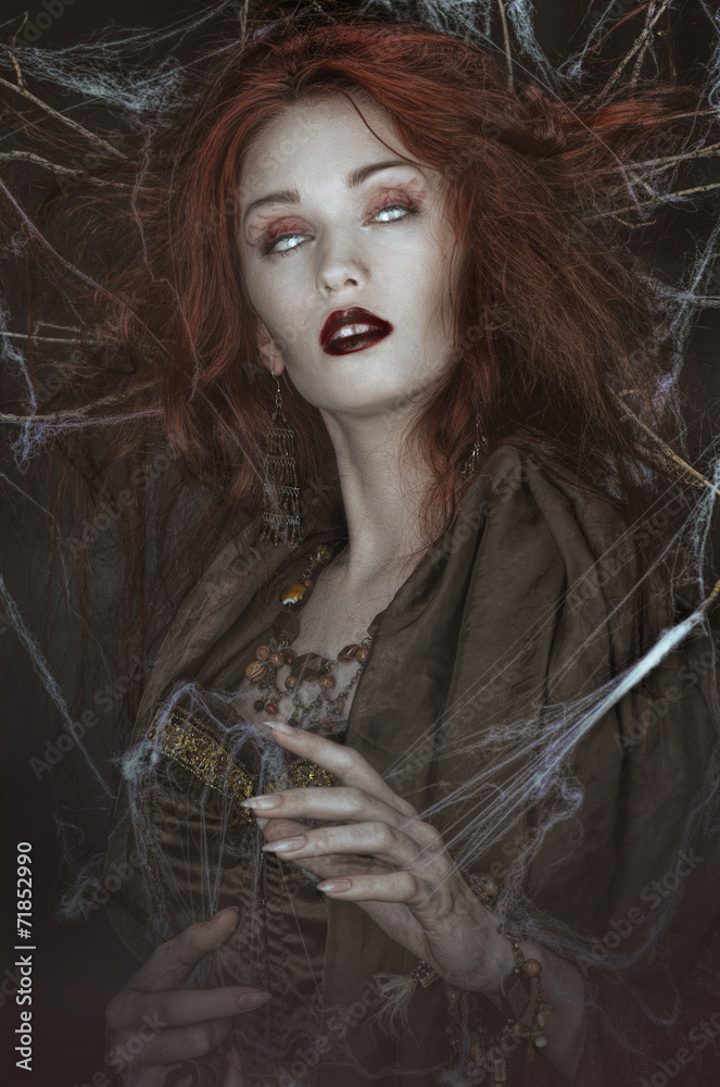 Dead witch Stock Photo | Adobe Stock