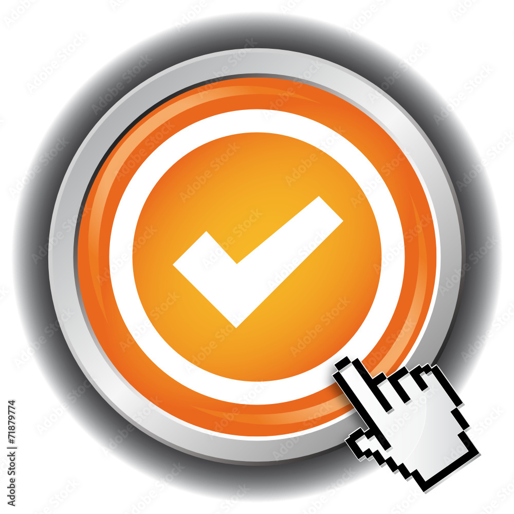 VALIDATION ICON Stock Vector | Adobe Stock