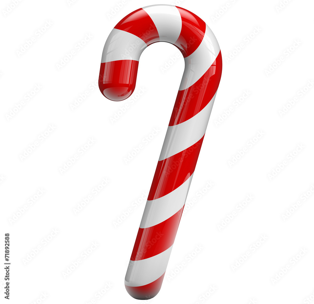 Candy Cane Stock Illustration | Adobe Stock