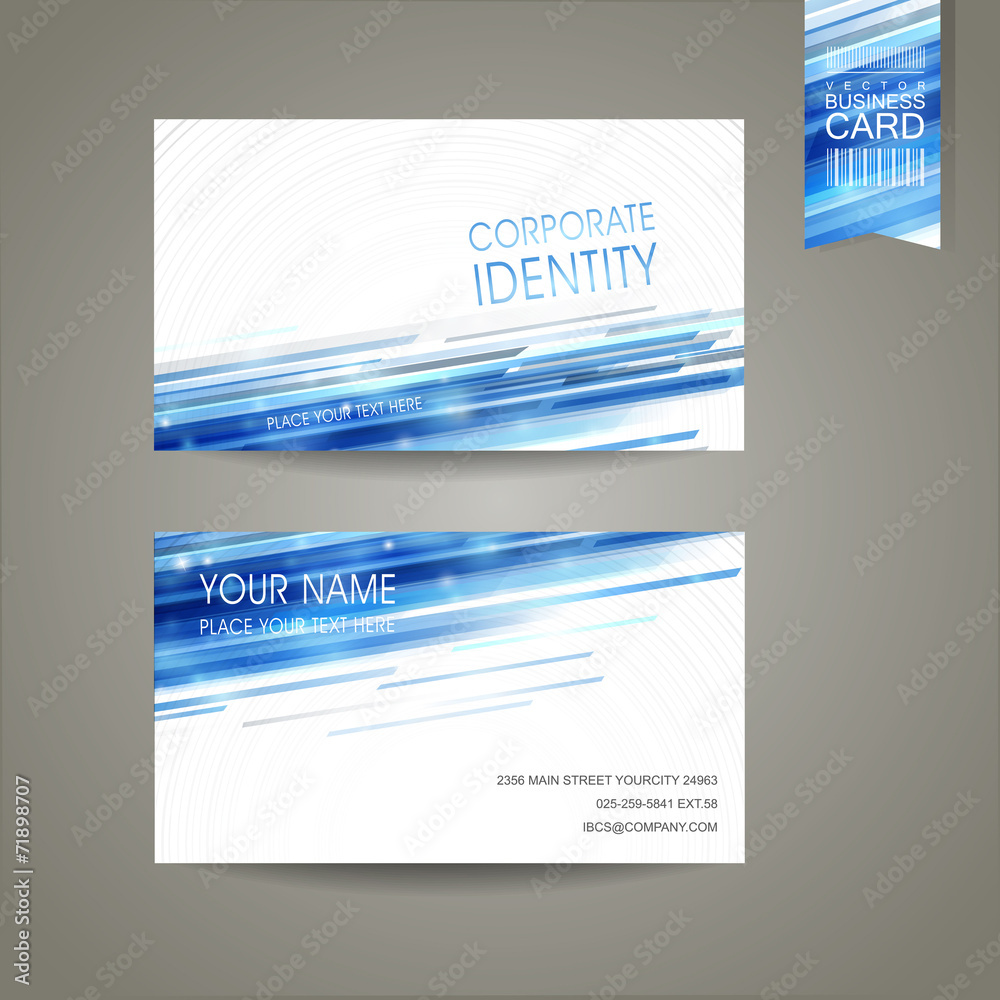 abstract technology background design for business card Stock Vector ...