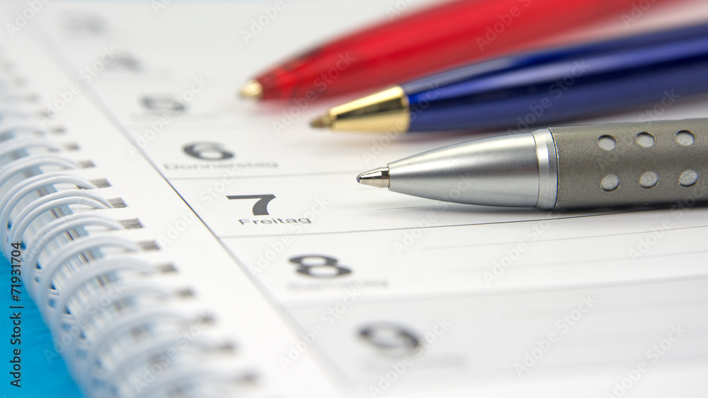 Terminkalender Stock-Foto | Adobe Stock