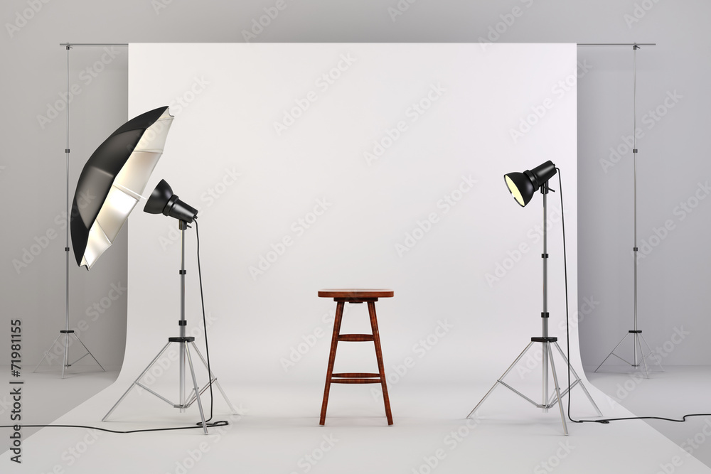 White studio chair store