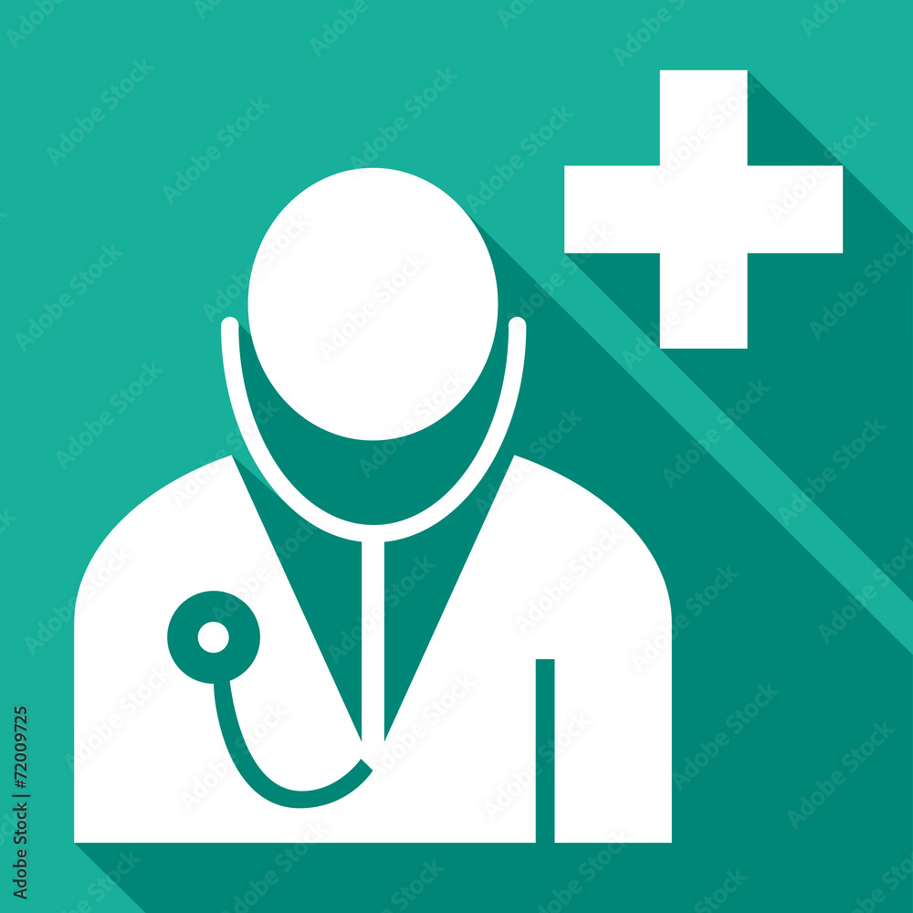 Logo médecin. Stock Vector | Adobe Stock