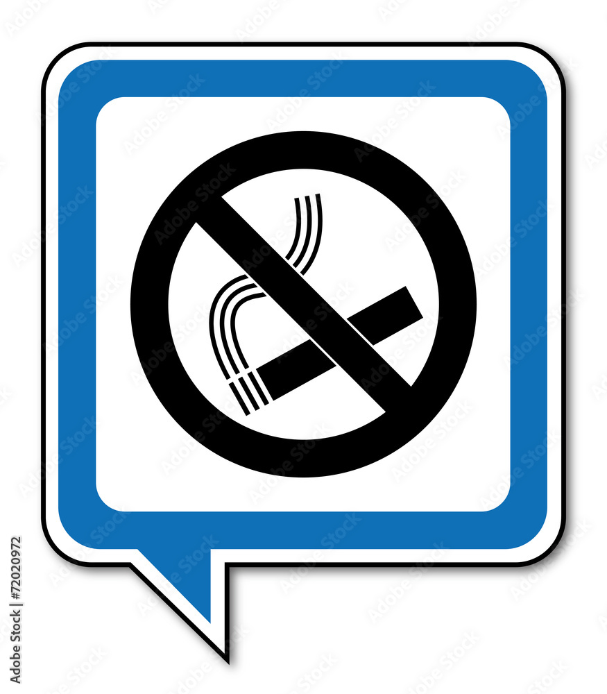 Logo interdiction de fumer. Stock Vector | Adobe Stock