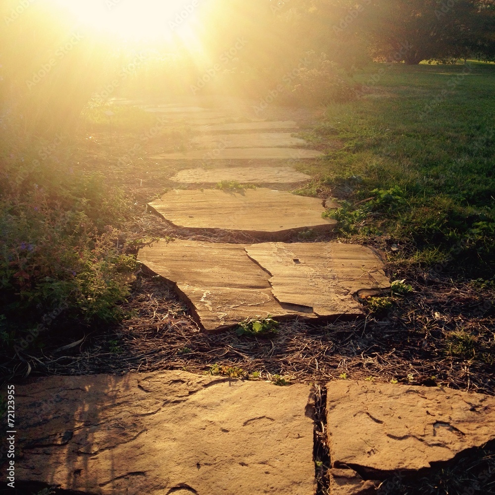 path to the sun Stock Photo | Adobe Stock