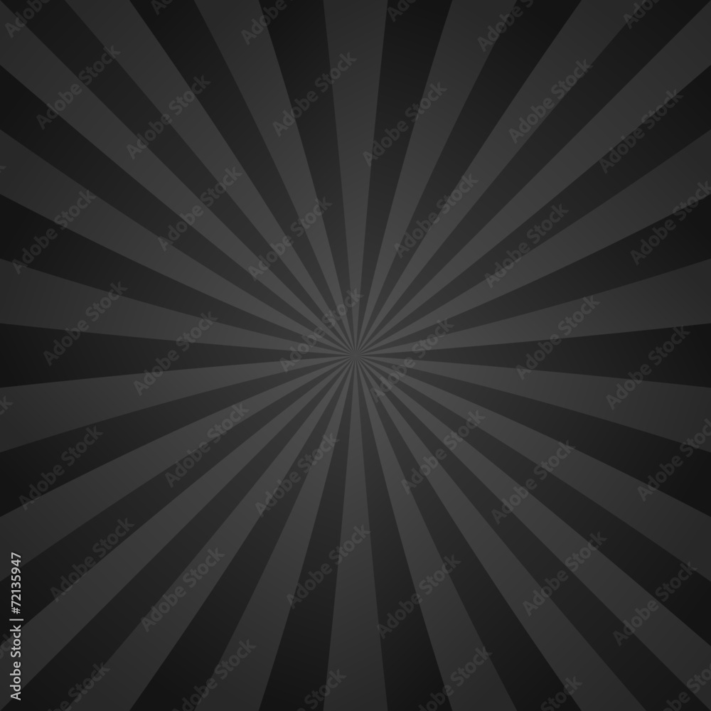 Dark grey ray background Stock Vector | Adobe Stock
