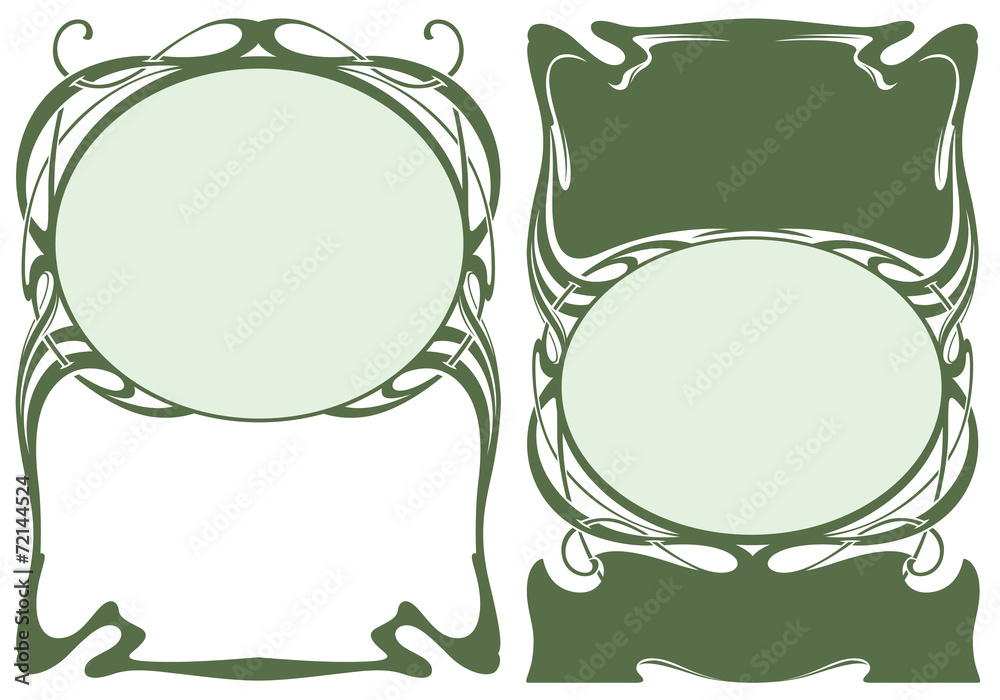 Vector abstract framework from the bound plants Stock Vector | Adobe Stock