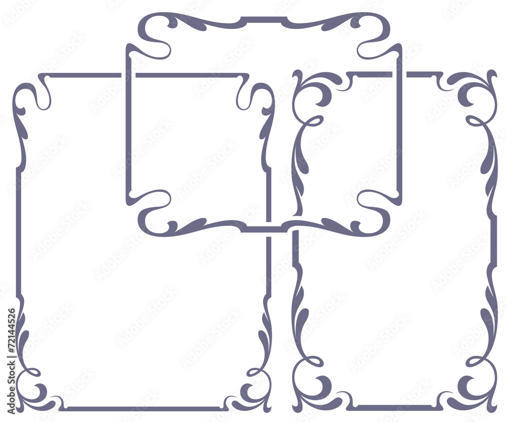 Vector abstract framework from the bound plants Stock Vector | Adobe Stock
