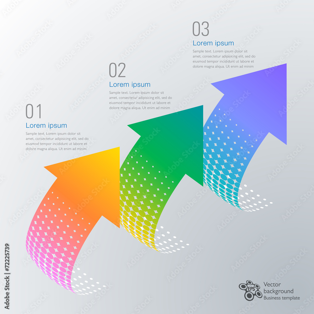 Infographics Vector Background #Step up Stock Vector | Adobe Stock