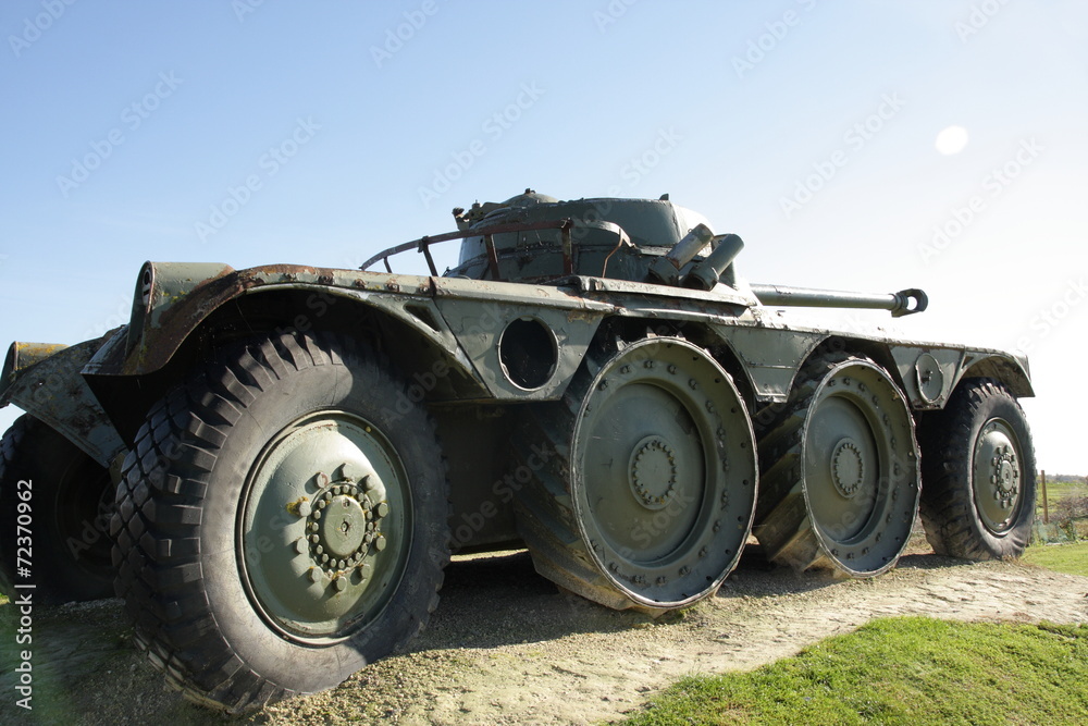 Char d'assaut de la première guerre mondiale,Mémorial Stock Photo ...