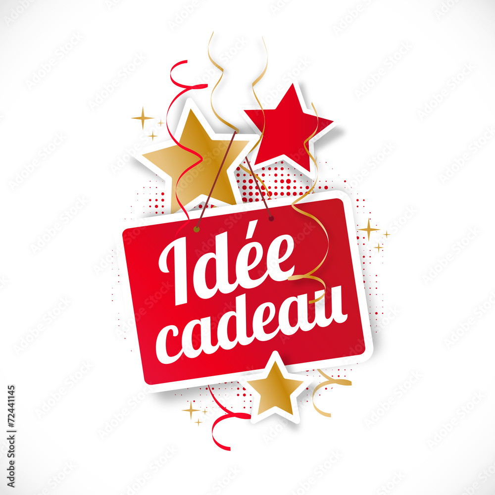 Idée cadeau Stock Vector | Adobe Stock