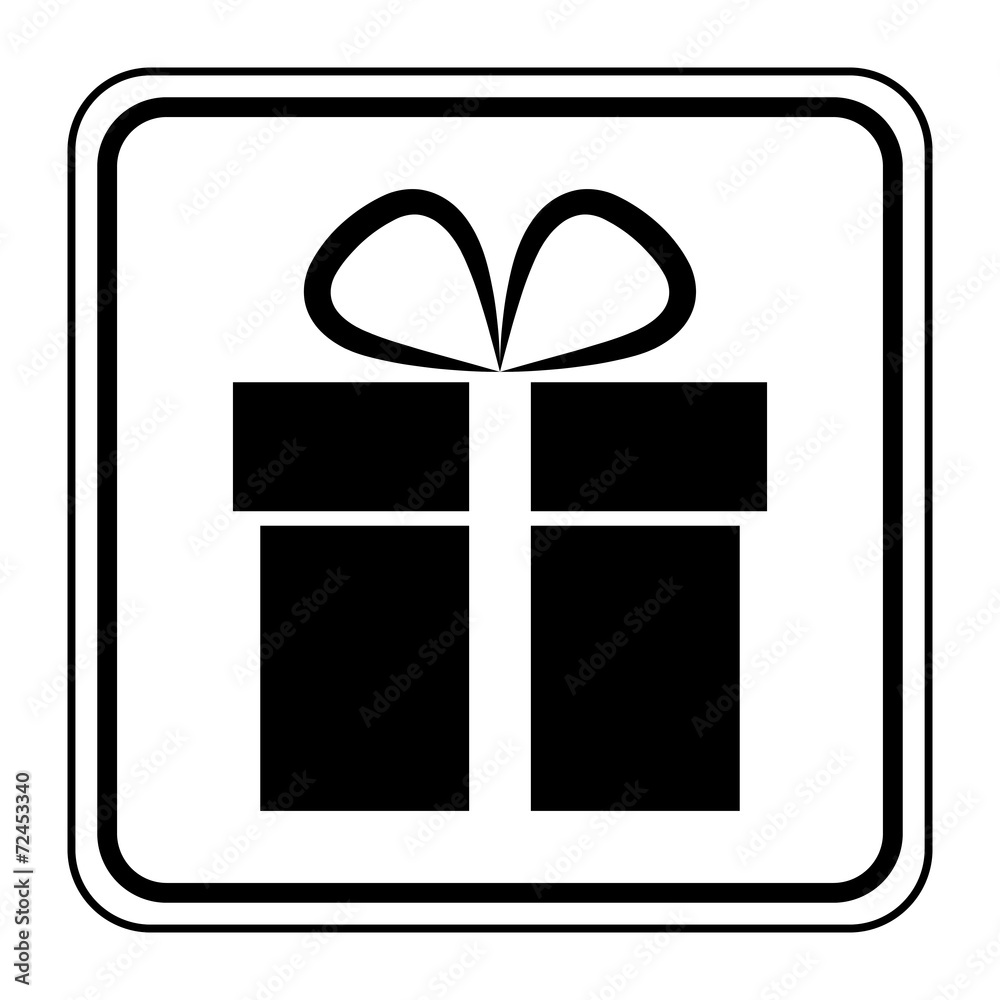 Logo cadeau. Stock Vector | Adobe Stock