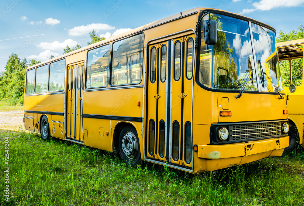 DDR Bus Z 60 Oldtimer Stock Photo | Adobe Stock
