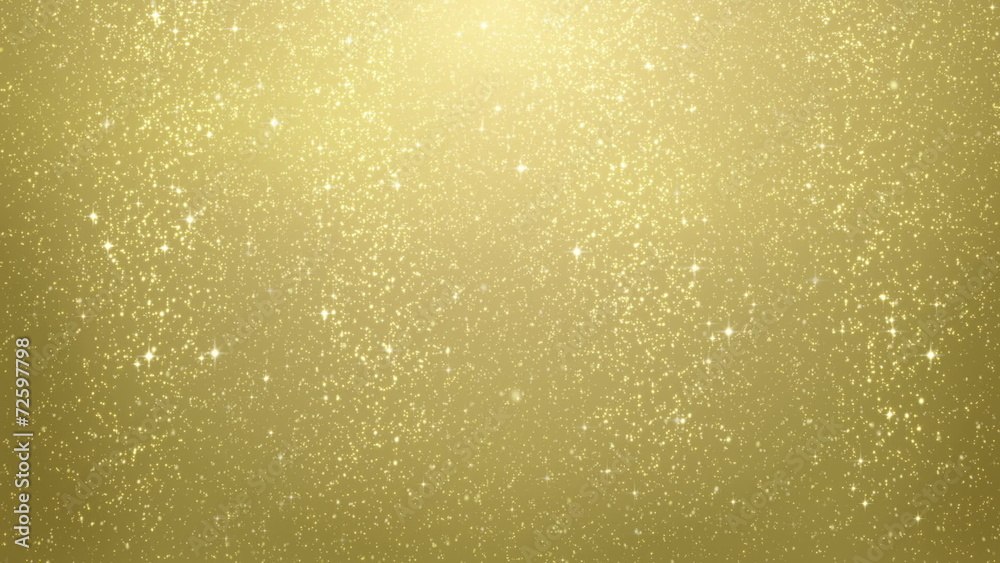 gold glitter particles falling seamless loop Stock Video | Adobe Stock