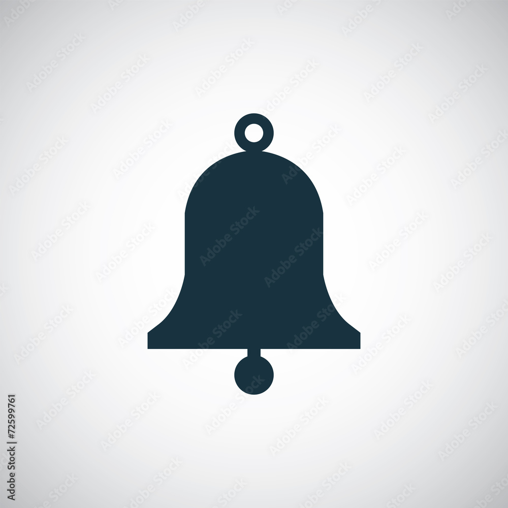 bell icon Stock Vector | Adobe Stock