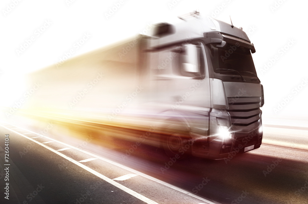 Speeding Truck foto de Stock | Adobe Stock Speeding Truck foto de Stock | Adobe Stock