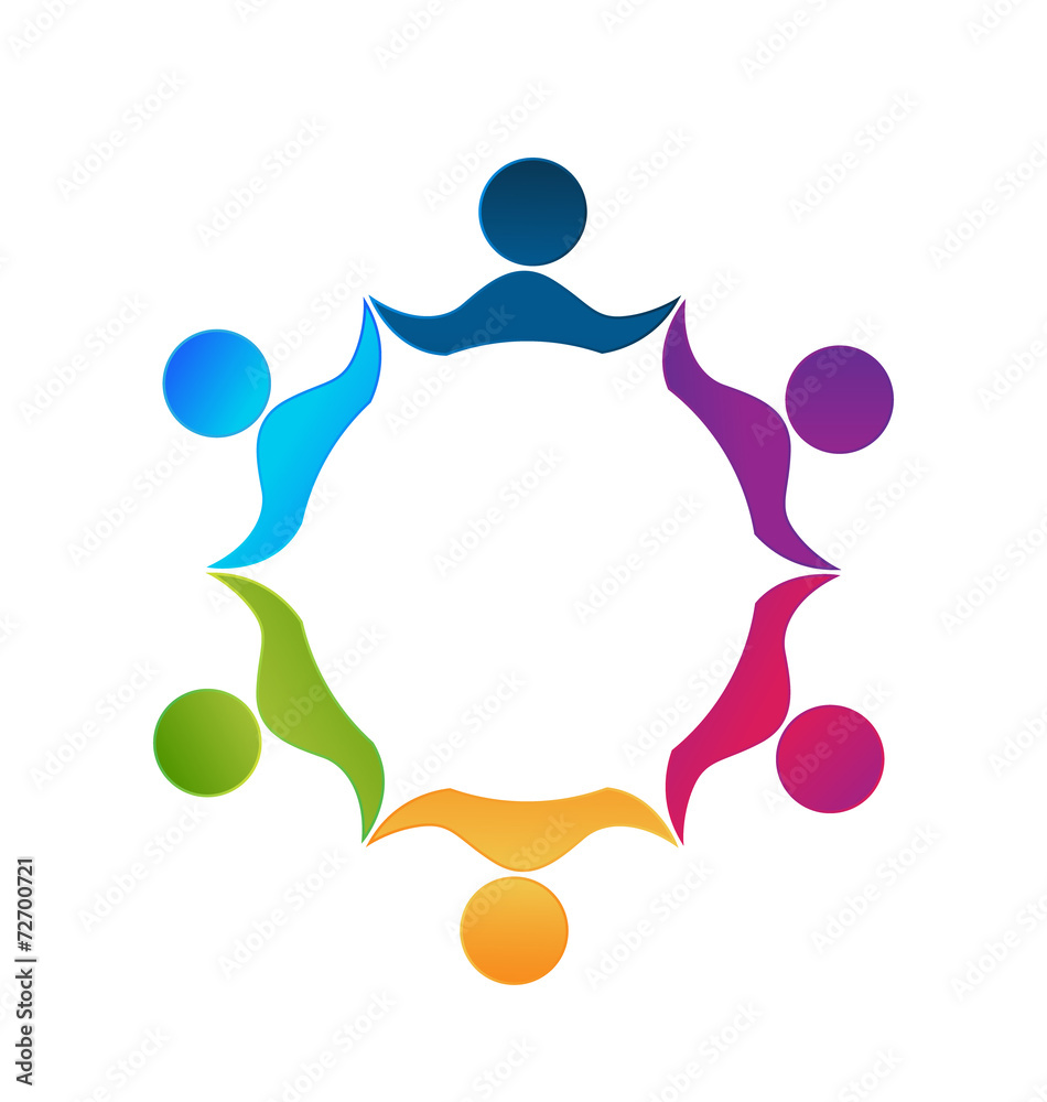 Unity People Logo Vector Logo Icons Of People Together Sign Of