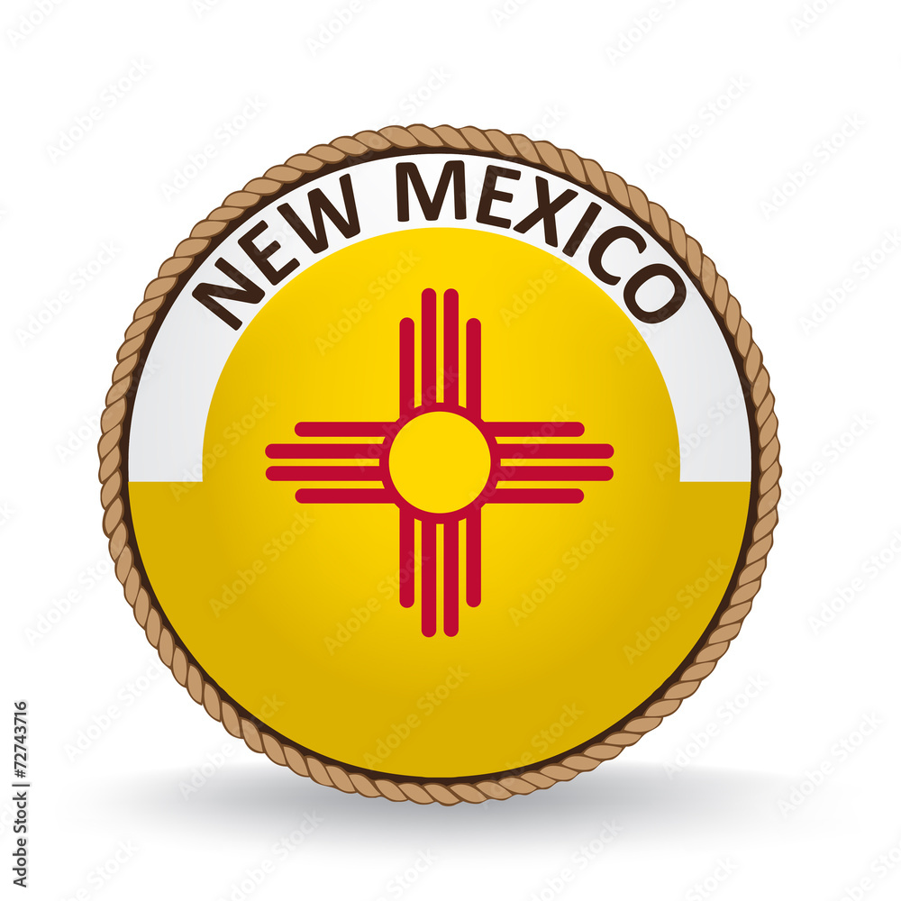 New Mexico Seal Stock Illustration | Adobe Stock