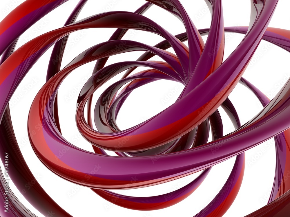 3D helix shape Stock Illustration | Adobe Stock