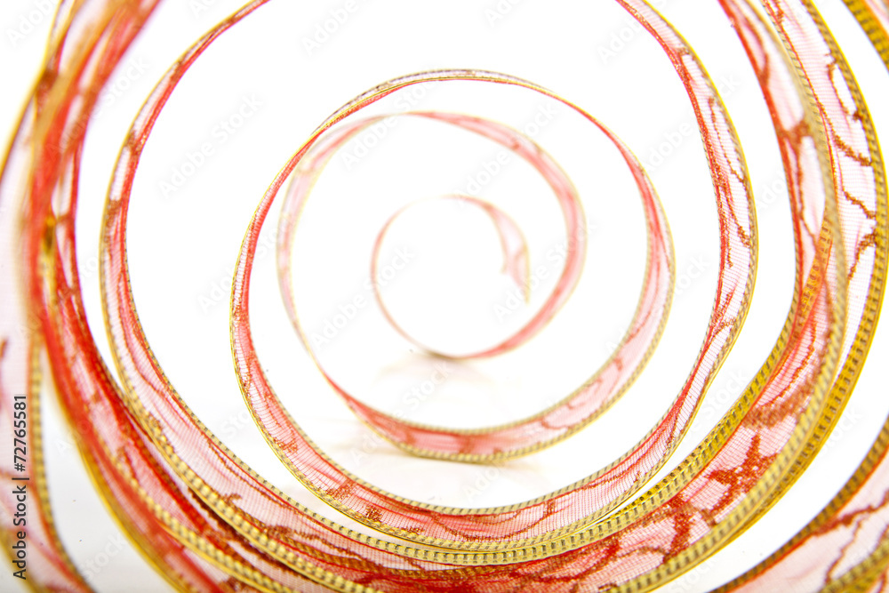 coils of ribbon Stock Photo | Adobe Stock